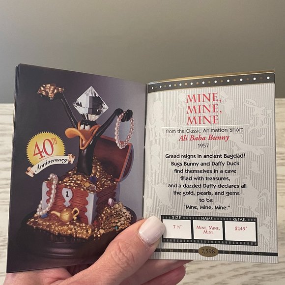 Goebel | Other | Vtg Looney Tunes 997 Mine Mine Mine Daffy Duck ...